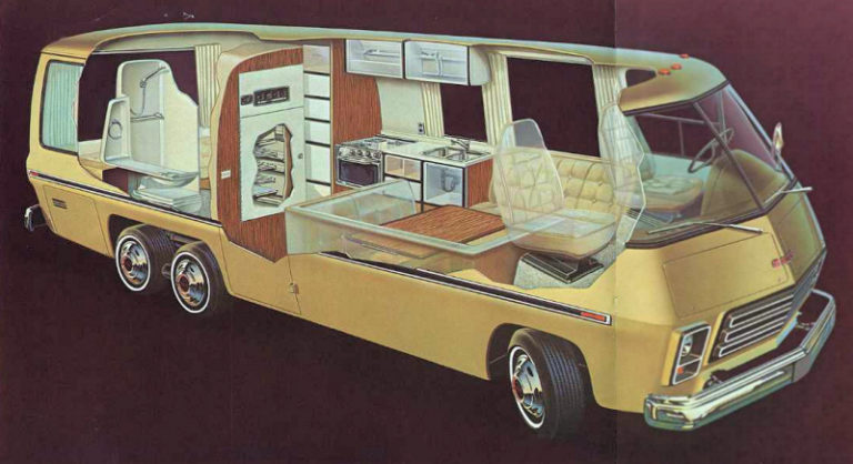 Rare Vehicle Sighting: 1973-78 GMC Motorhome - Full Metal Autos